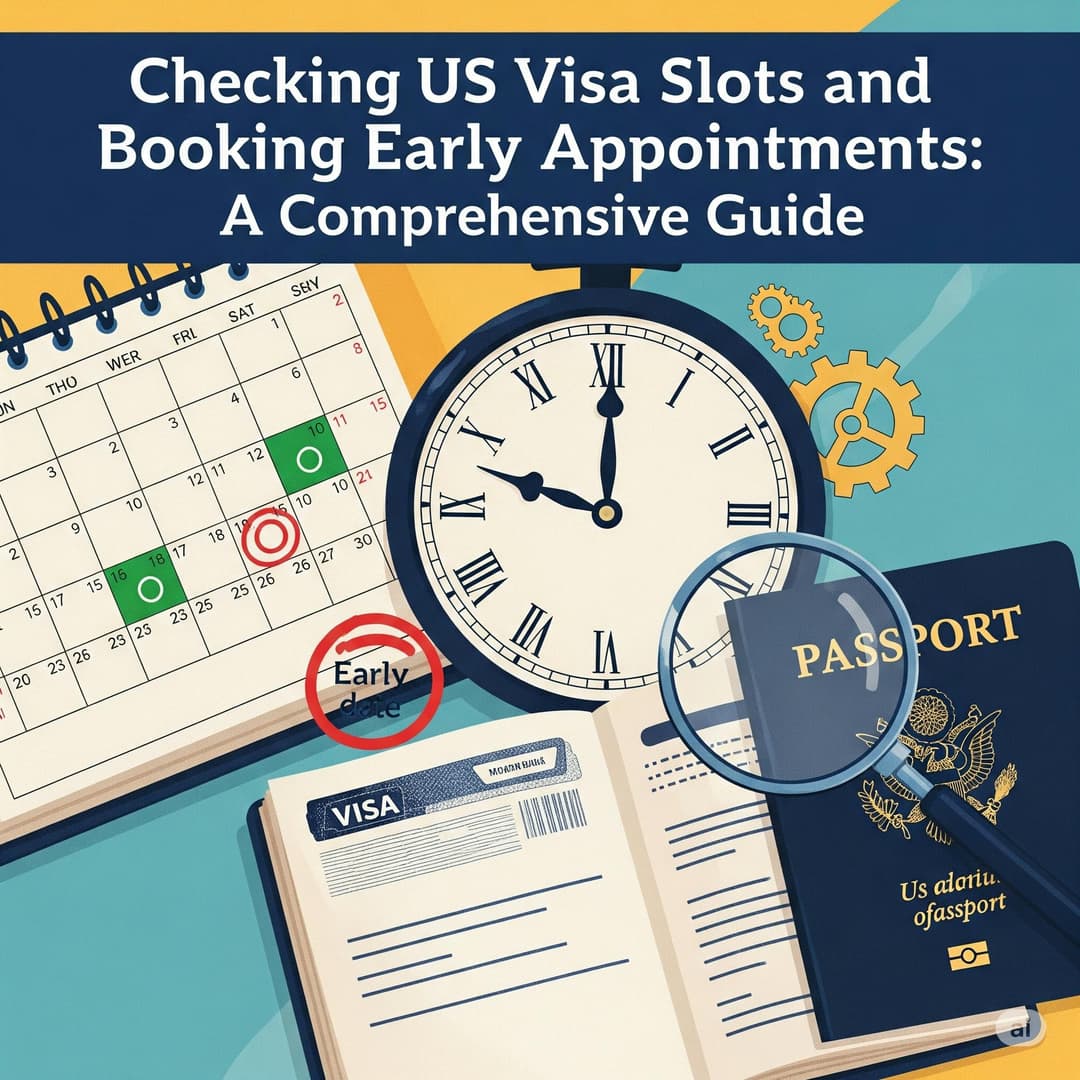 Checking US Visa Slots and Booking Early Appointments: A Comprehensive ...
